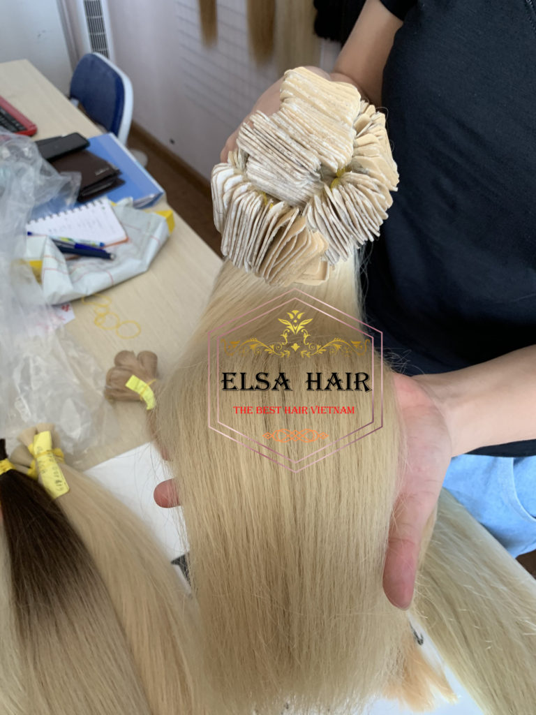 Tape Hair Straight Blonde Color Elsa Hair Best Hair Manufacturer In ...